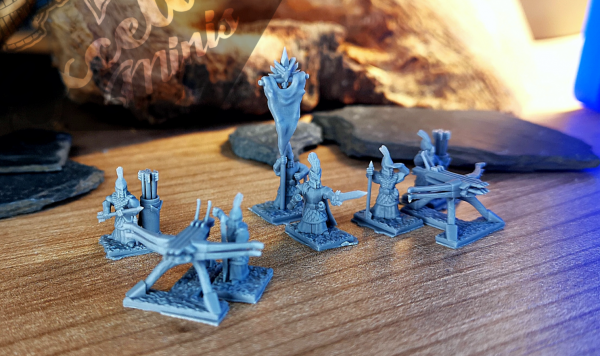 Warmaster High Elf Bolt Thrower Regiment | Excellent Miniatures