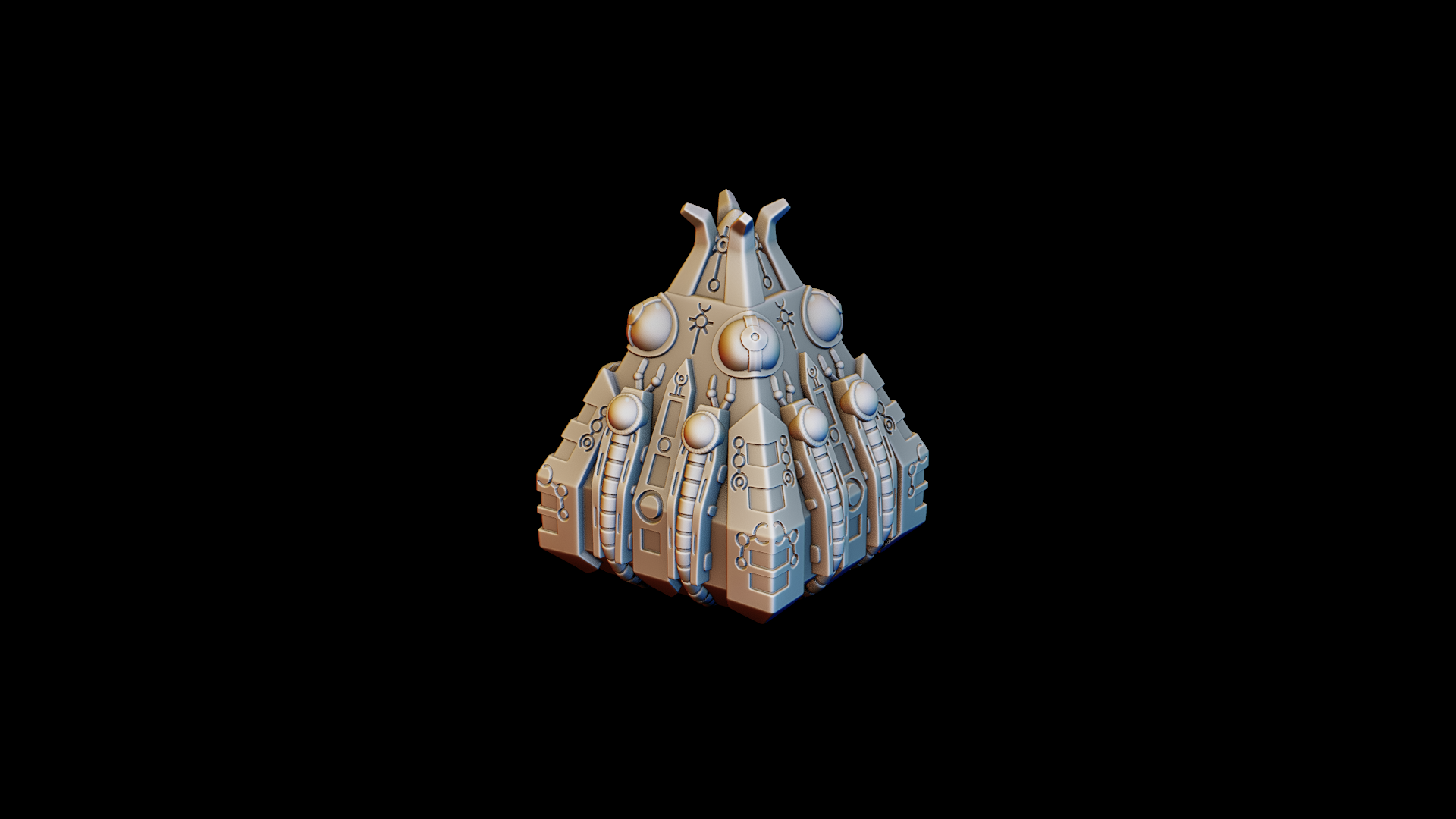 Necro Bots - Pyramid | Excellent Miniatures