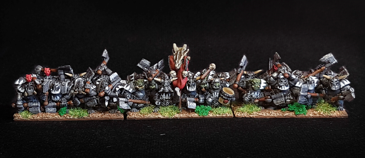 Warmaster Orc Warriors | Excellent Miniatures